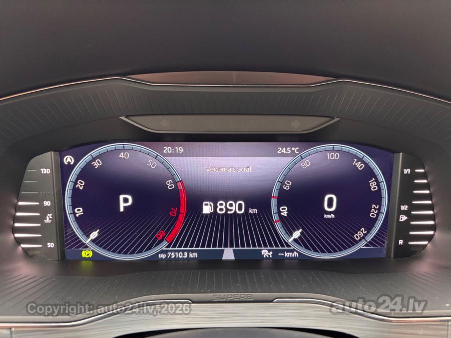 Pelēks Skoda SuperB 2024 Rīga, ar dzinēja tilpumu 1.50 L un nobraukumu 38 tūkst. km par 27500 €, foto 19 vietnē AUTOMOTO.COM.LV