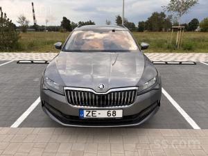 Grey Skoda SuperB 2024 in Riga, with an engine capacity of 1.50 L and mileage of 38 thousand km for 27500 €, photo 3 on AUTOMOTO.COM.LV