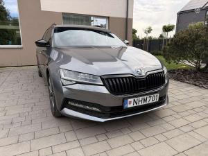 Pelēks Skoda SuperB 2024 Kauņa, ar dzinēja tilpumu 1.97 L un nobraukumu 67 tūkst. km par 24300 €, foto  vietnē AUTOMOTO.COM.LV