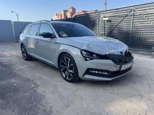 Grey Skoda SuperB 2024 in Kaunas, with an engine capacity of 1.97 L and mileage of 60 thousand km for 14400 €, photo  on AUTOMOTO.COM.LV