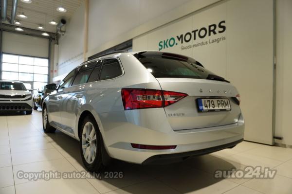 Grey Skoda SuperB 2024 in Tallinn, with an engine capacity of 1.50 L and mileage of 54 thousand km for 25500 €, photo 3 on AUTOMOTO.COM.LV