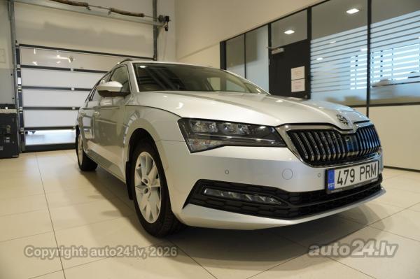 Grey Skoda SuperB 2024 in Tallinn, with an engine capacity of 1.50 L and mileage of 54 thousand km for 25500 €, photo 5 on AUTOMOTO.COM.LV