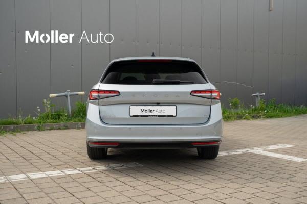 Grey Skoda SuperB 2025 in Vilnius, with an engine capacity of 1.50 L and mileage of 29 thousand km for 36500 €, photo 7 on AUTOMOTO.COM.LV