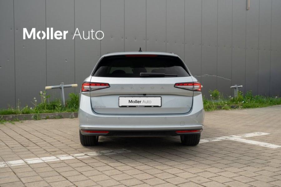 Grey Skoda SuperB 2025 in Vilnius, with an engine capacity of 1.50 L and mileage of 29 thousand km for 36500 €, photo 8 on AUTOMOTO.COM.LV
