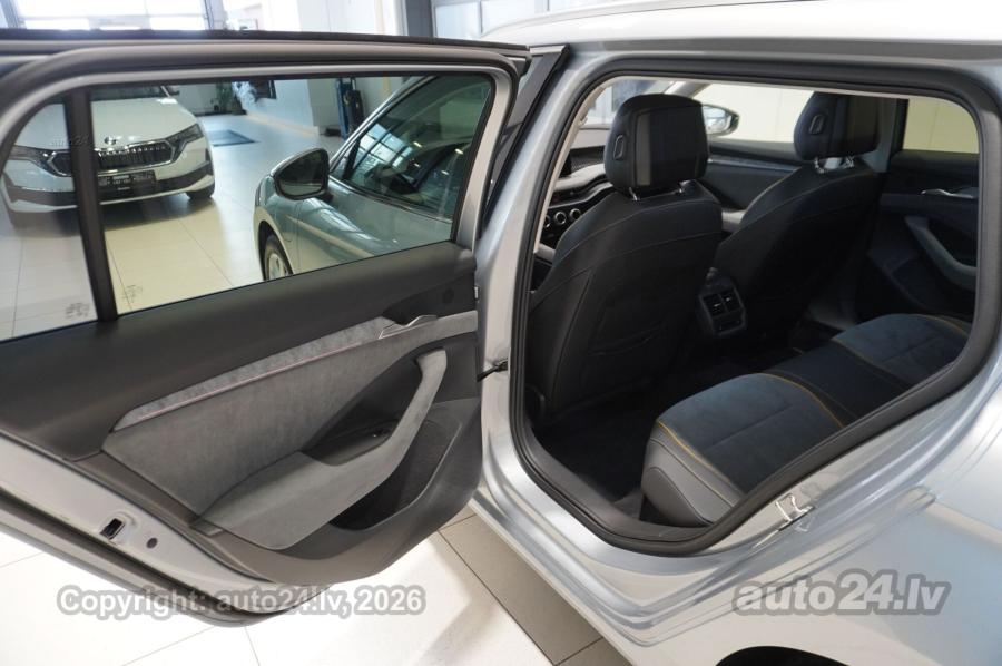 Pelēks Skoda SuperB 2025 Tallina, ar dzinēja tilpumu 1.50 L un nobraukumu 9 tūkst. km par 39900 €, foto 10 vietnē AUTOMOTO.COM.LV