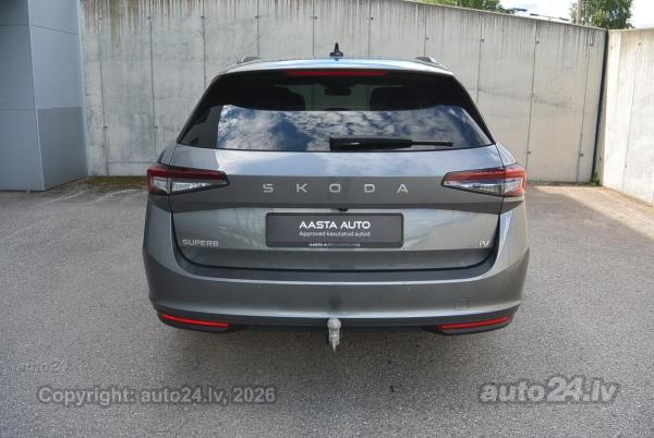 Grey Skoda SuperB 2025 in Tartu, with an engine capacity of 1.50 L and mileage of 62 thousand km for 36900 €, photo 4 on AUTOMOTO.COM.LV