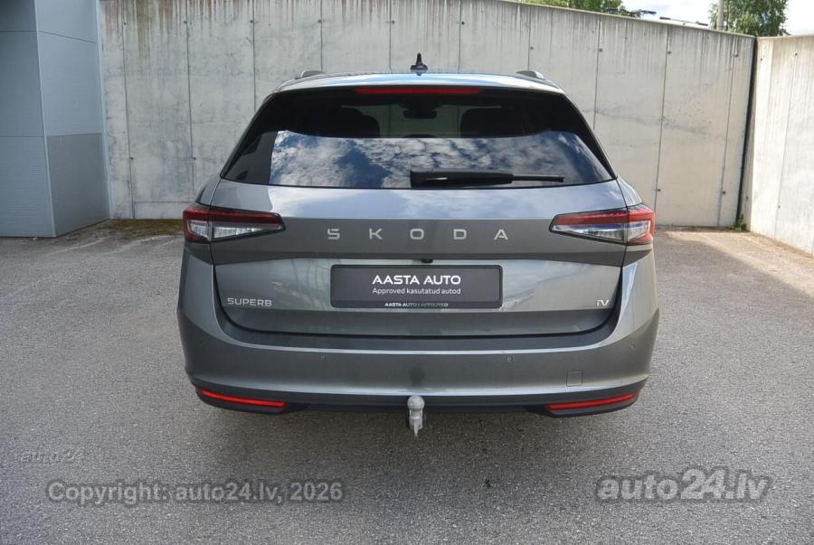 Grey Skoda SuperB 2025 in Tartu, with an engine capacity of 1.50 L and mileage of 62 thousand km for 36900 €, photo 5 on AUTOMOTO.COM.LV