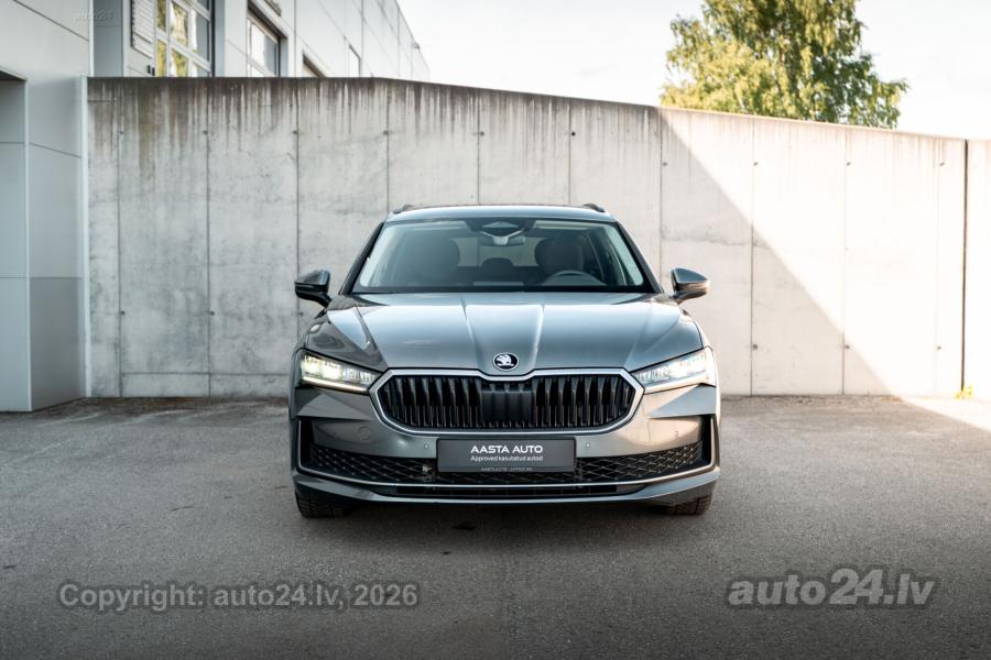 Grey Skoda SuperB 2025 in Tartu, with an engine capacity of 1.50 L and mileage of 62 thousand km for 35900 €, photo 5 on AUTOMOTO.COM.LV