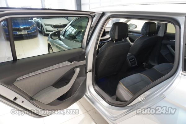 Grey Skoda SuperB 2026 in Tallinn, with an engine capacity of 1.50 L and mileage of 2 thousand km for 45900 €, photo 8 on AUTOMOTO.COM.LV