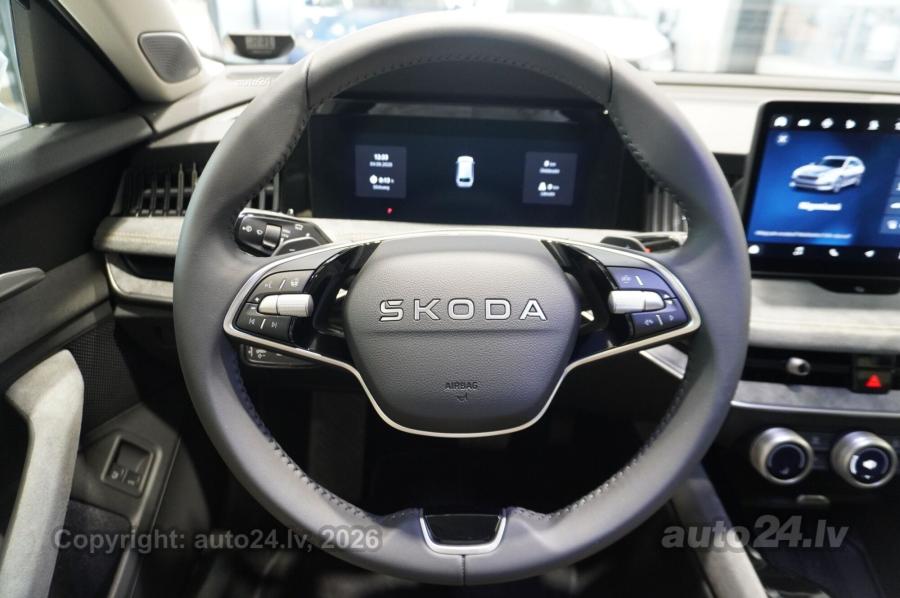 Pelēks Skoda SuperB 2026 Tallina, ar dzinēja tilpumu 1.50 L un nobraukumu 2 tūkst. km par 45900 €, foto 21 vietnē AUTOMOTO.COM.LV
