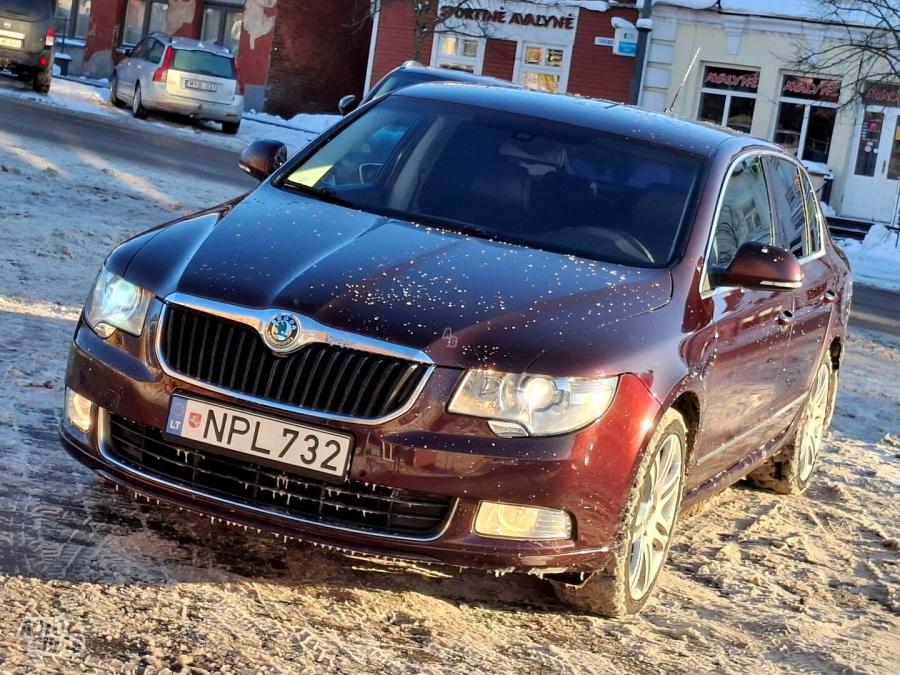 Skoda SuperB 2009 Telšiai, ar dzinēja tilpumu 2.00 L un nobraukumu 11 tūkst. km par 3850 €, foto 13 vietnē AUTOMOTO.COM.LV