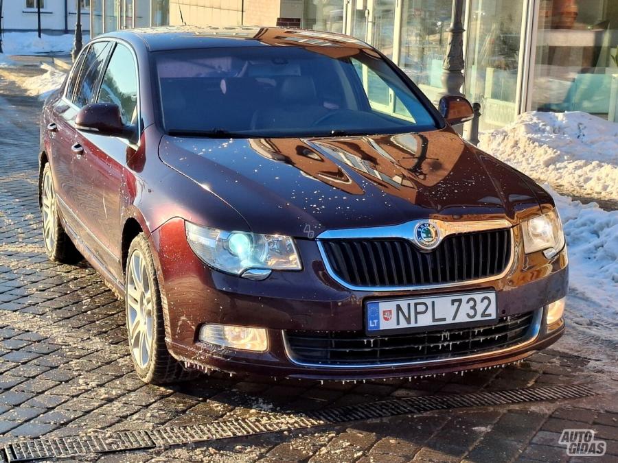 Skoda SuperB 2009 Telšiai, ar dzinēja tilpumu 2.00 L un nobraukumu 11 tūkst. km par 3850 €, foto 19 vietnē AUTOMOTO.COM.LV