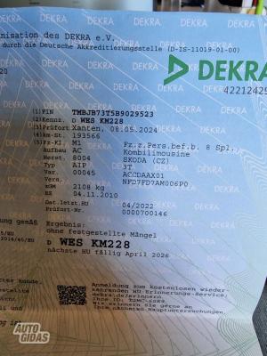 Шкода Суперб 2011 в Вильнюс, объемом двигателя 1.80 л и пробегом 230 тыс. км за 5799 €, фото 24 на AUTOMOTO.COM.LV