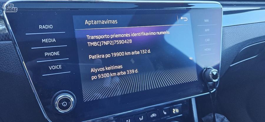 Skoda SuperB 2018 in Klaipeda, with an engine capacity of 2.00 L and mileage of 388 thousand km for 13900 €, photo 18 on AUTOMOTO.COM.LV
