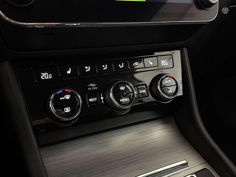 Skoda SuperB 2021 in Vilnius, with an engine capacity of 2.00 L and mileage of 149 thousand km for 19500 €, photo 21 on AUTOMOTO.COM.LV