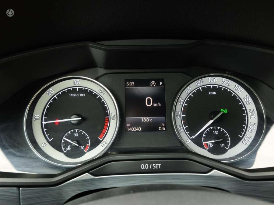 Skoda SuperB 2021 in Kaunas, with an engine capacity of 2.00 L and mileage of 148 thousand km for 19971 €, photo 17 on AUTOMOTO.COM.LV