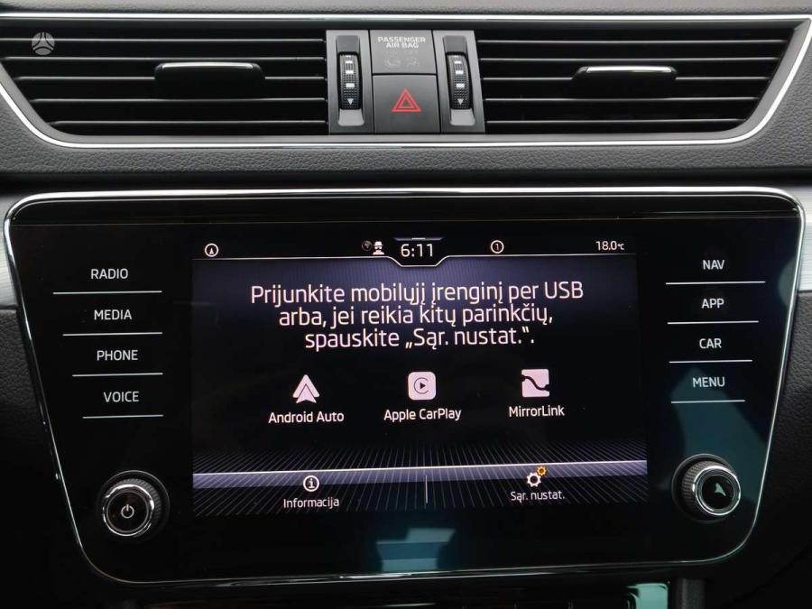 Skoda SuperB 2021 in Kaunas, with an engine capacity of 2.00 L and mileage of 148 thousand km for 19971 €, photo 28 on AUTOMOTO.COM.LV
