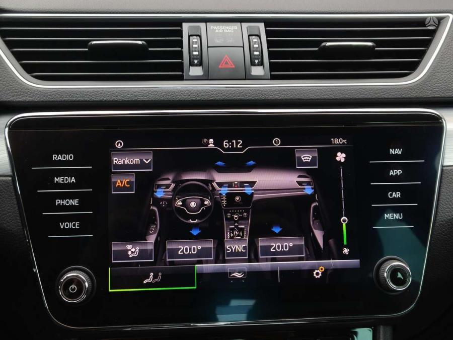 Skoda SuperB 2021 in Kaunas, with an engine capacity of 2.00 L and mileage of 148 thousand km for 19971 €, photo 30 on AUTOMOTO.COM.LV