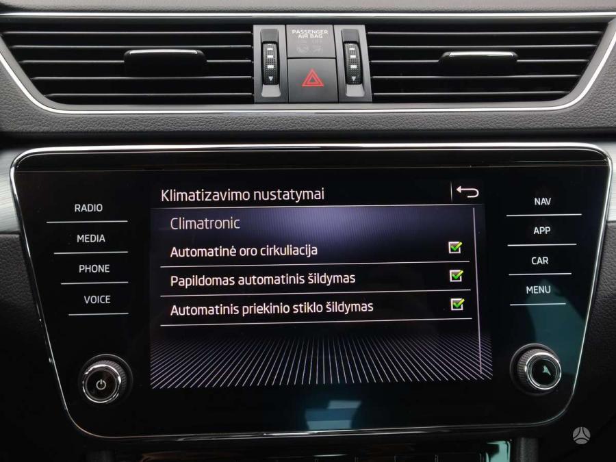 Skoda SuperB 2021 in Kaunas, with an engine capacity of 2.00 L and mileage of 148 thousand km for 19971 €, photo 32 on AUTOMOTO.COM.LV