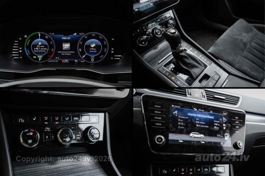 Skoda SuperB 2021 in Tallinn, with an engine capacity of 1.40 L and mileage of 95 thousand km for 24900 €, photo 16 on AUTOMOTO.COM.LV