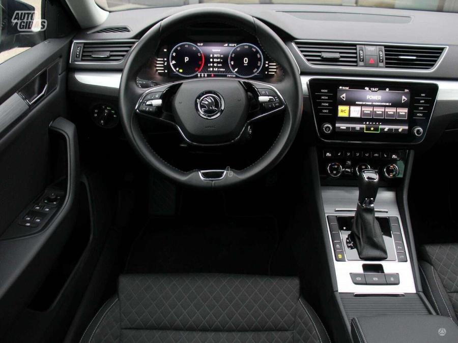 Skoda SuperB 2023 in Vilnius, with an engine capacity of 1.50 L and mileage of 38 thousand km for 27750 €, photo 8 on AUTOMOTO.COM.LV
