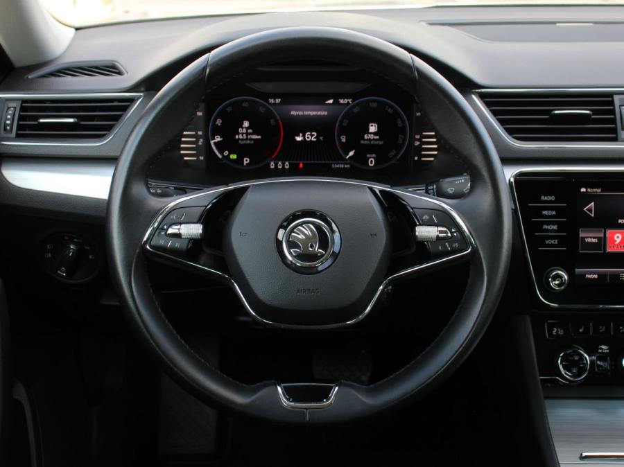Skoda SuperB 2023 Viļņa, ar dzinēja tilpumu 1.50 L un nobraukumu 54 tūkst. km par 23250 €, foto 6 vietnē AUTOMOTO.COM.LV