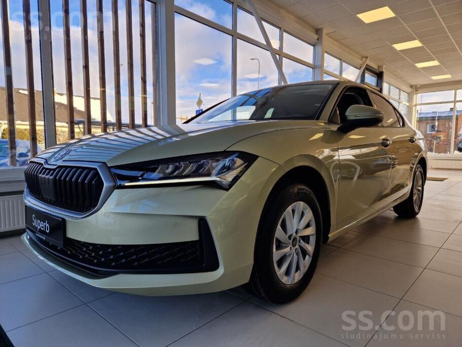 Skoda SuperB 2025 Jelgava, ar dzinēja tilpumu 1.50 L un nobraukumu 10 tūkst. km par 34750 €, foto 1 vietnē AUTOMOTO.COM.LV