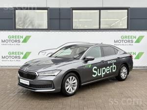 Skoda SuperB 2025 Rīga, ar dzinēja tilpumu 1.50 L un nobraukumu 10 tūkst. km par 36000 €, foto  vietnē AUTOMOTO.COM.LV
