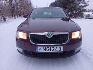 Sarkans Skoda SuperB 2009 Viļņa, ar dzinēja tilpumu 1.90 L un nobraukumu 388 tūkst. km par 3950 €, foto 2 vietnē AUTOMOTO.COM.LV