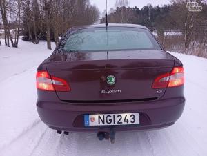 Sarkans Skoda SuperB 2009 Viļņa, ar dzinēja tilpumu 1.90 L un nobraukumu 388 tūkst. km par 3950 €, foto 6 vietnē AUTOMOTO.COM.LV