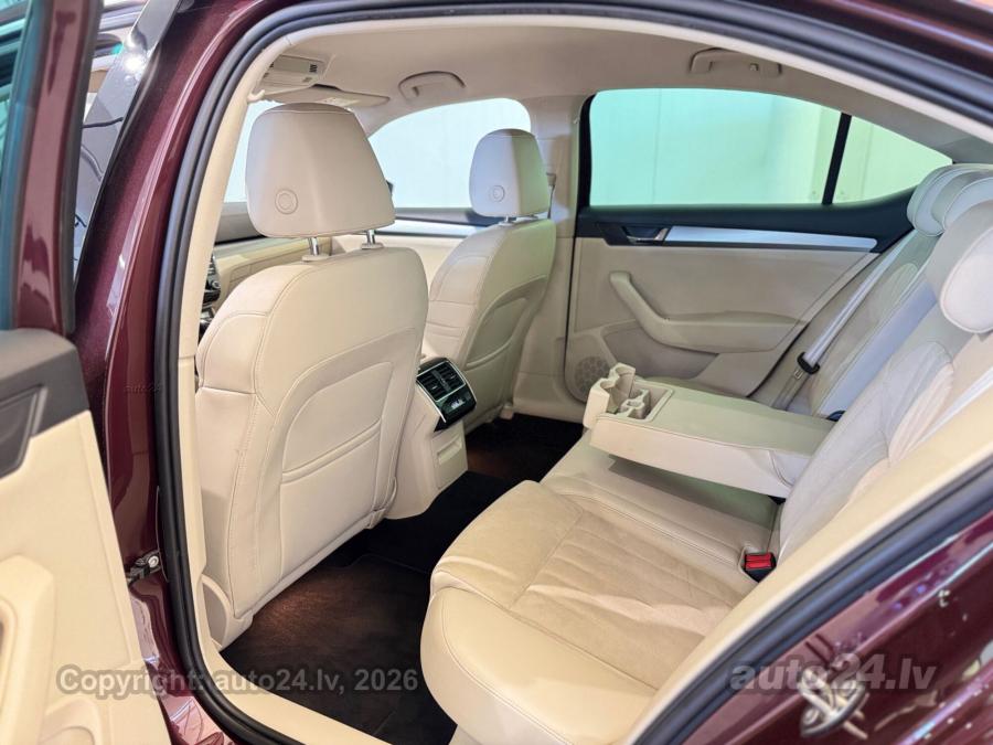 Red Skoda SuperB 2015 in Tallinn, with an engine capacity of 1.40 L and mileage of 138 thousand km for 12900 €, photo 26 on AUTOMOTO.COM.LV