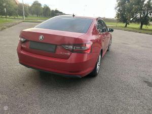 Red Skoda SuperB 2018 in Kaunas, with an engine capacity of 2.00 L and mileage of 181 thousand km for 14800 €, photo 3 on AUTOMOTO.COM.LV