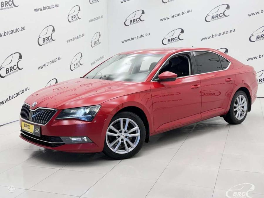 Sarkans Skoda SuperB 2018 Viļņa, ar dzinēja tilpumu 1.97 L un nobraukumu 189 tūkst. km par 11900 €, foto 1 vietnē AUTOMOTO.COM.LV