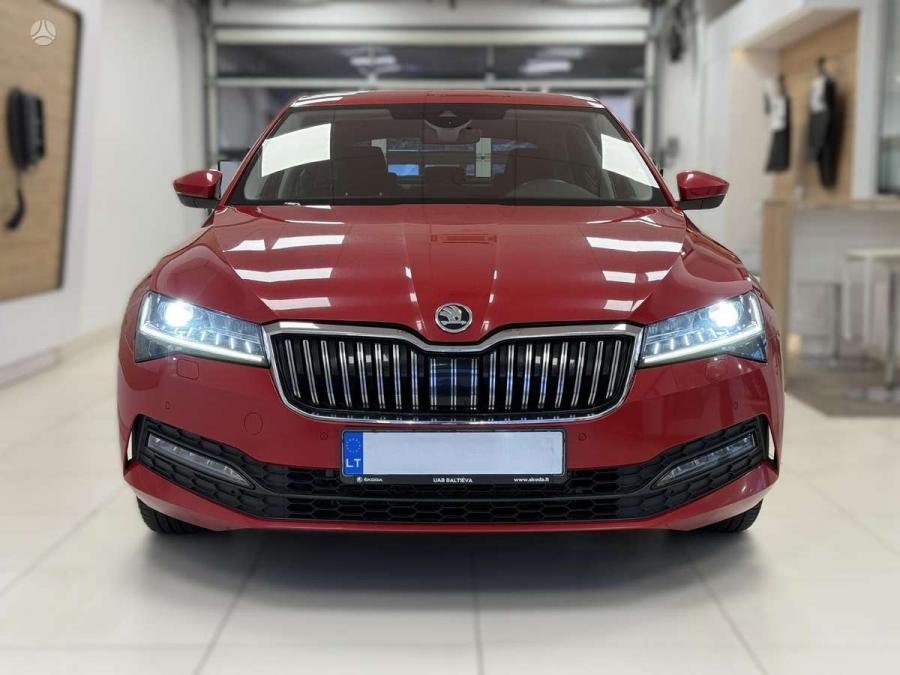 Sarkans Skoda SuperB 2020 Kauņa, ar dzinēja tilpumu 1.97 L un nobraukumu 203 tūkst. km par 15800 €, foto 2 vietnē AUTOMOTO.COM.LV