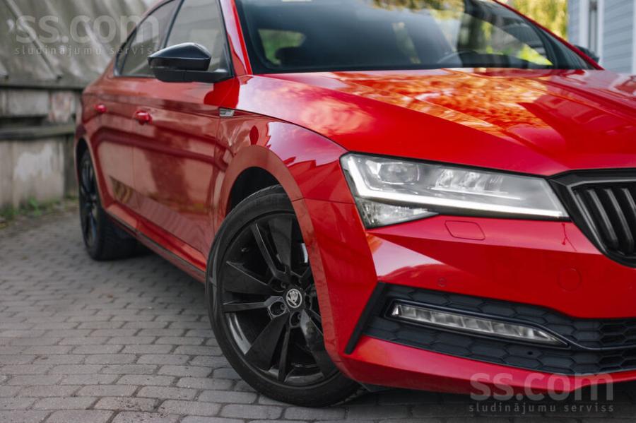 Sarkans Skoda SuperB 2020 Rīga, ar dzinēja tilpumu 2.00 L un nobraukumu 187 tūkst. km par 20900 €, foto 18 vietnē AUTOMOTO.COM.LV