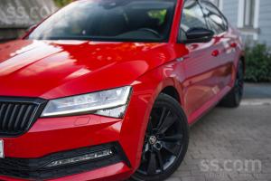 Sarkans Skoda SuperB 2020 Rīga, ar dzinēja tilpumu 2.00 L un nobraukumu 187 tūkst. km par 20900 €, foto 20 vietnē AUTOMOTO.COM.LV
