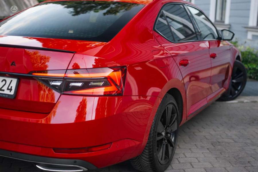 Sarkans Skoda SuperB 2020 Rīga, ar dzinēja tilpumu 1.97 L un nobraukumu 187 tūkst. km par 19000 €, foto 23 vietnē AUTOMOTO.COM.LV