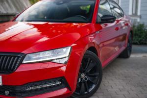Sarkans Skoda SuperB 2020 Rīga, ar dzinēja tilpumu 1.97 L un nobraukumu 187 tūkst. km par 19000 €, foto 27 vietnē AUTOMOTO.COM.LV