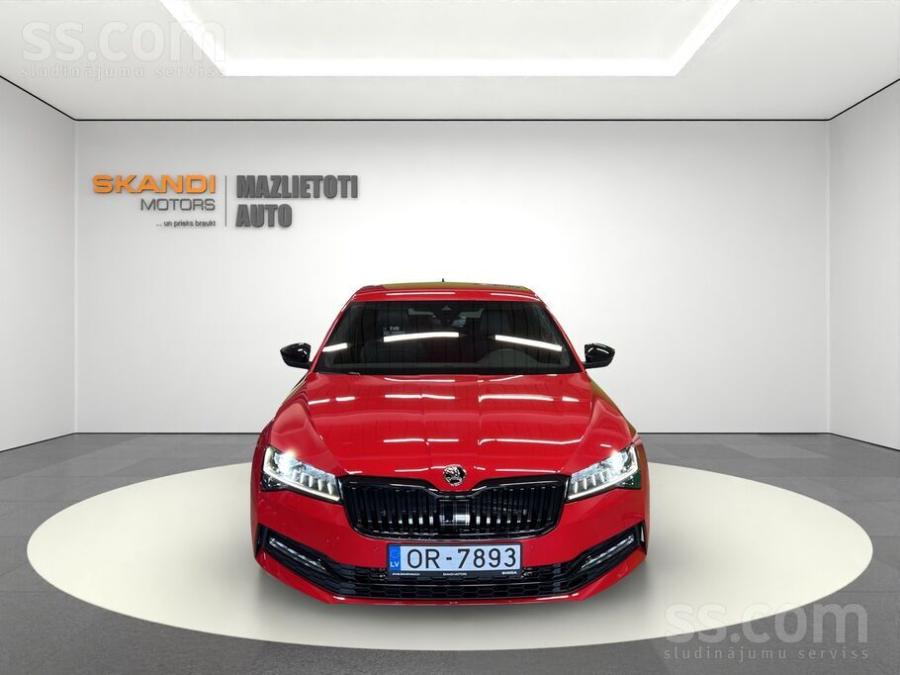 Sarkans Skoda SuperB 2021 Rīga, ar dzinēja tilpumu 2.00 L un nobraukumu 38 tūkst. km par 25490 €, foto 3 vietnē AUTOMOTO.COM.LV