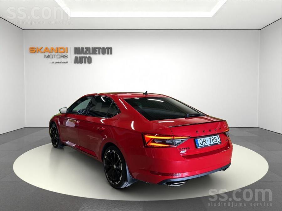 Sarkans Skoda SuperB 2021 Rīga, ar dzinēja tilpumu 2.00 L un nobraukumu 38 tūkst. km par 25490 €, foto 5 vietnē AUTOMOTO.COM.LV