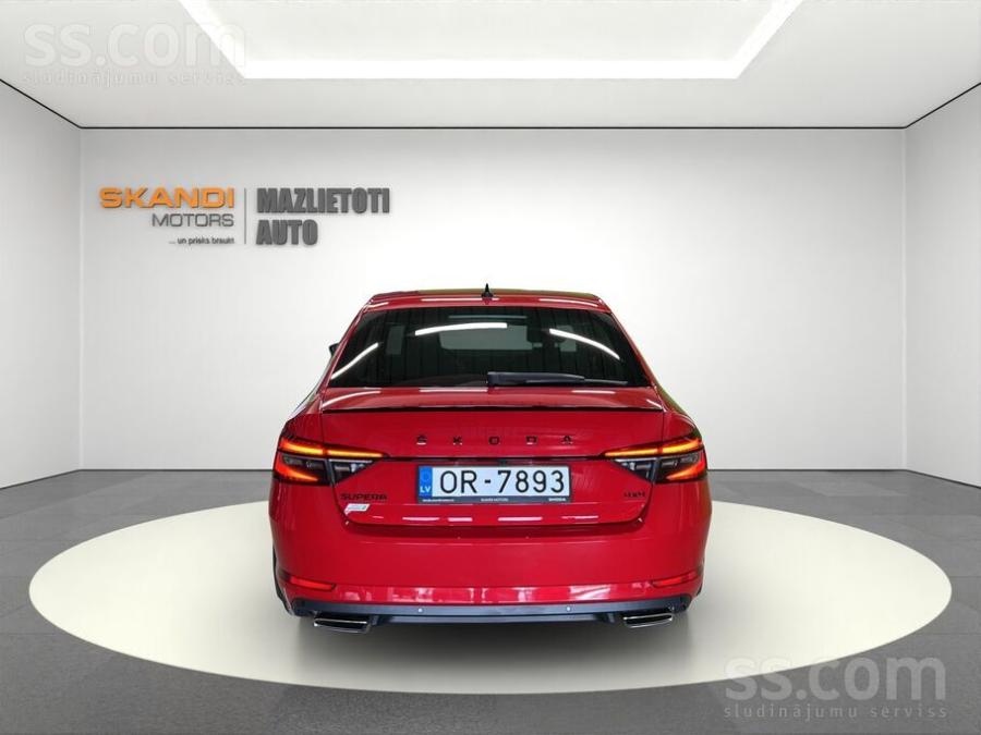 Sarkans Skoda SuperB 2021 Rīga, ar dzinēja tilpumu 2.00 L un nobraukumu 38 tūkst. km par 25490 €, foto 6 vietnē AUTOMOTO.COM.LV