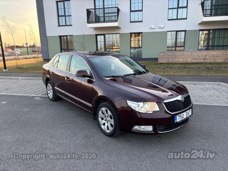 Red Skoda SuperB 2008 in Tartu, with an engine capacity of 2.00 L and mileage of 349 thousand km for 3700 €, photo 9 on AUTOMOTO.COM.LV