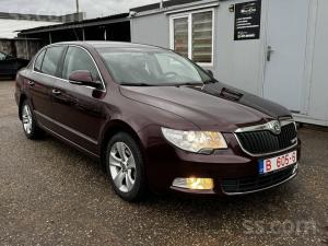 Sarkans Skoda SuperB 2008 Daugavpils, ar dzinēja tilpumu 2.00 L un nobraukumu 0 tūkst. km par 3450 €, foto  vietnē AUTOMOTO.COM.LV