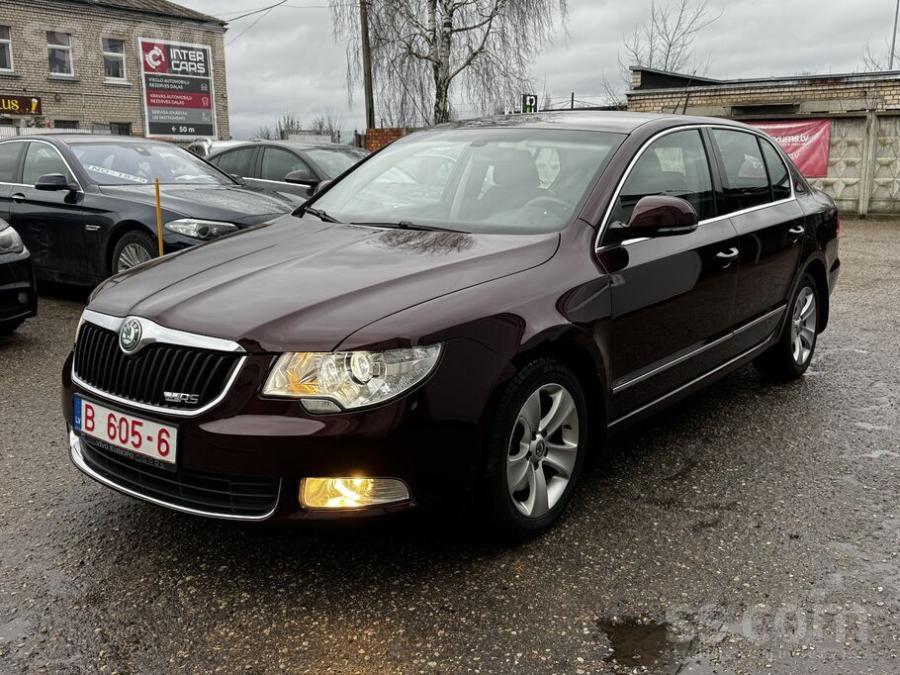 Sarkans Skoda SuperB 2008 Daugavpils, ar dzinēja tilpumu 2.00 L un nobraukumu 0 tūkst. km par 3450 €, foto 4 vietnē AUTOMOTO.COM.LV