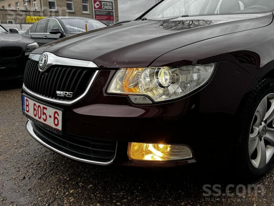 Sarkans Skoda SuperB 2008 Daugavpils, ar dzinēja tilpumu 2.00 L un nobraukumu 0 tūkst. km par 3450 €, foto 10 vietnē AUTOMOTO.COM.LV