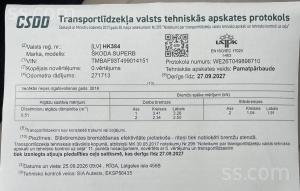 Sarkans Skoda SuperB 2009 Rīga, ar dzinēja tilpumu 2.00 L un nobraukumu 0 tūkst. km par 5000 €, foto 6 vietnē AUTOMOTO.COM.LV