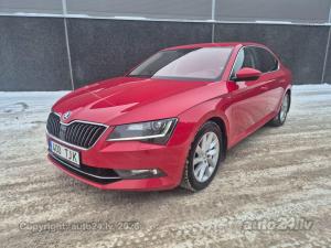 Sarkans Skoda SuperB 2018 Pērnava, ar dzinēja tilpumu 2.00 L un nobraukumu 131 tūkst. km par 20999 €, foto  vietnē AUTOMOTO.COM.LV