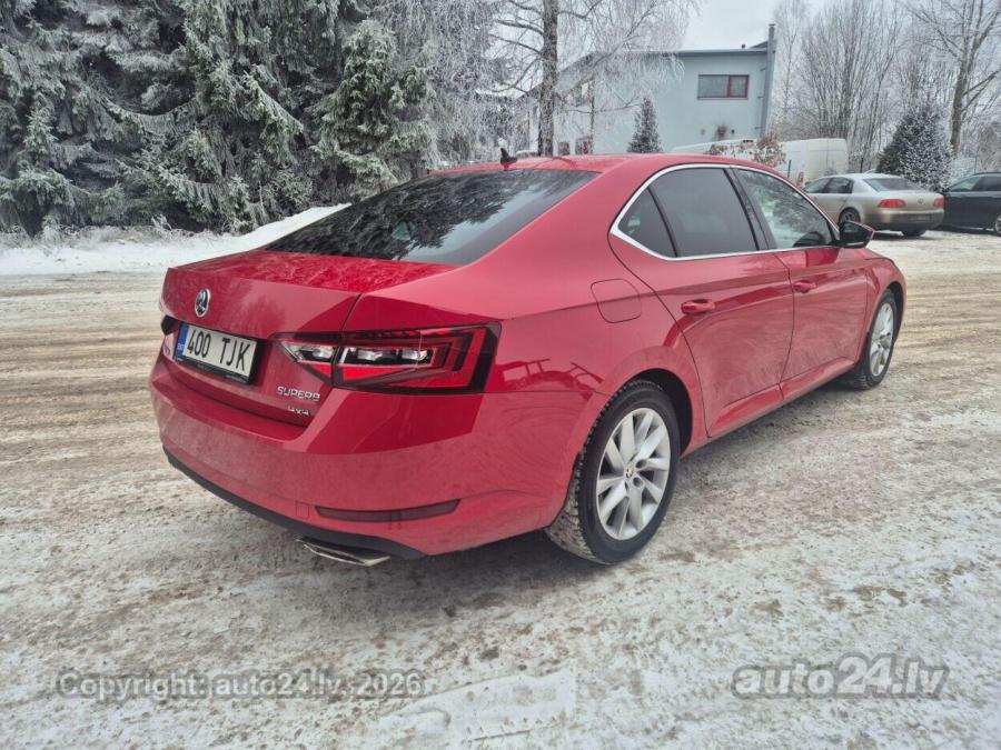 Sarkans Skoda SuperB 2018 Pērnava, ar dzinēja tilpumu 2.00 L un nobraukumu 131 tūkst. km par 20999 €, foto 5 vietnē AUTOMOTO.COM.LV