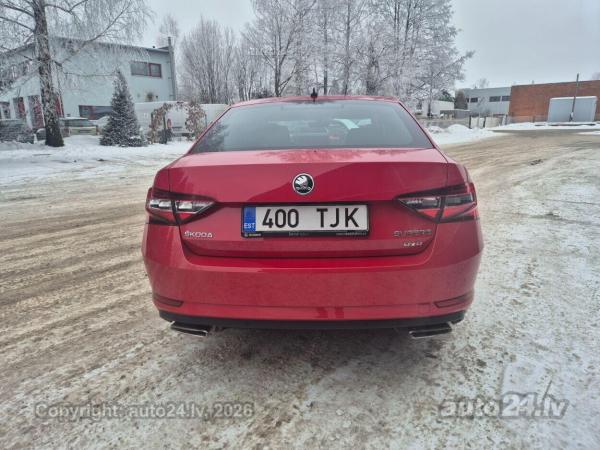 Sarkans Skoda SuperB 2018 Pērnava, ar dzinēja tilpumu 2.00 L un nobraukumu 131 tūkst. km par 20999 €, foto 6 vietnē AUTOMOTO.COM.LV