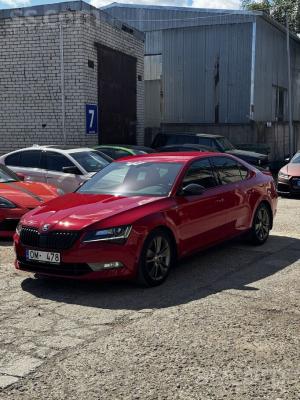 Red Skoda SuperB 2018 in Riga, with an engine capacity of 2.00 L and mileage of 115 thousand km for 21000 €, photo  on AUTOMOTO.COM.LV